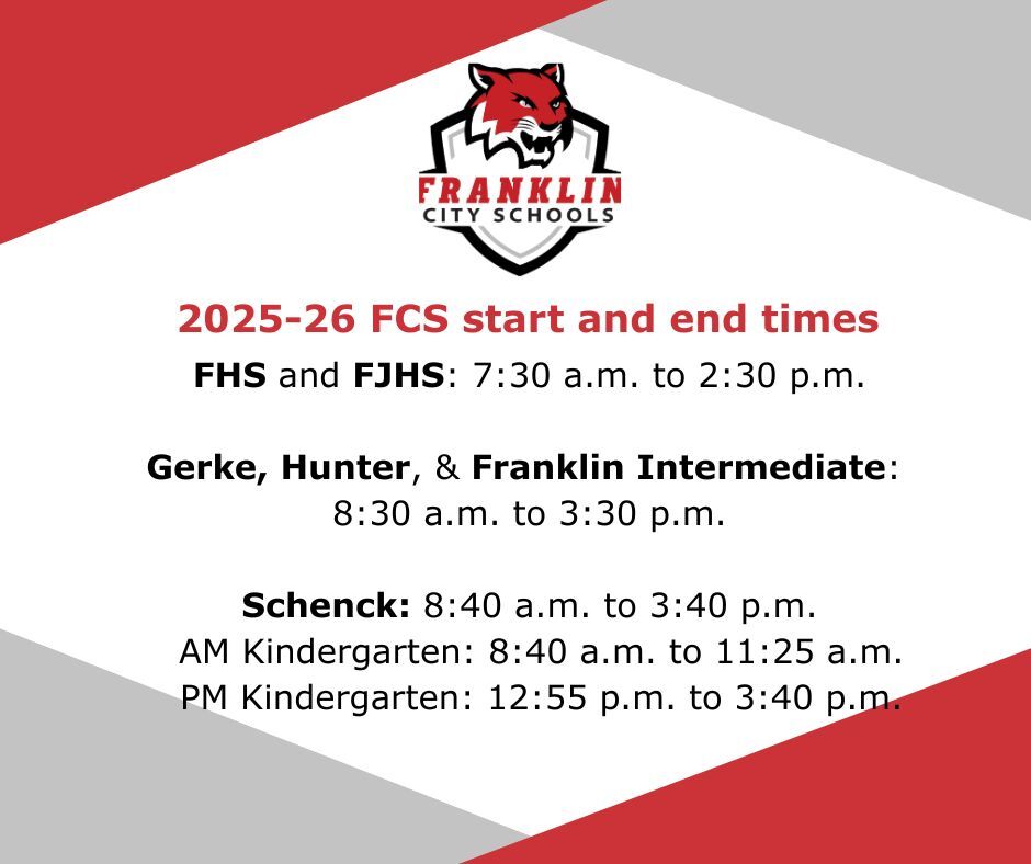 District Blog | Franklin City Schools